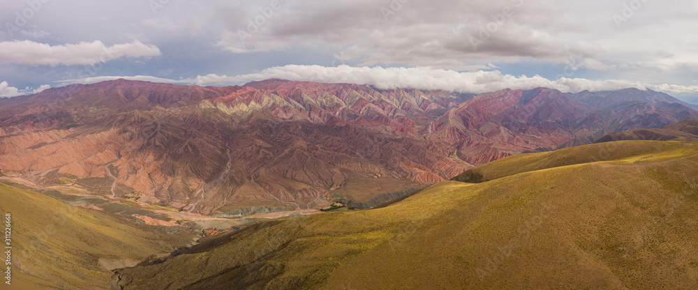 Serranía del Hornocal: Cerro de los 14 colores at Humahuaca, Tilcara ...