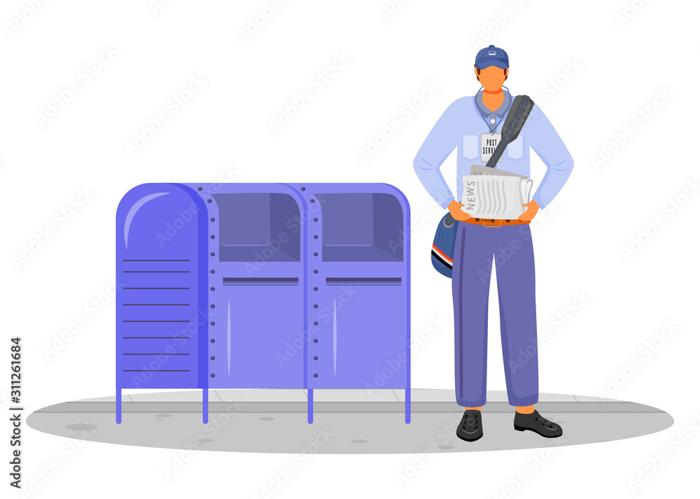 News Carrier Cartoon