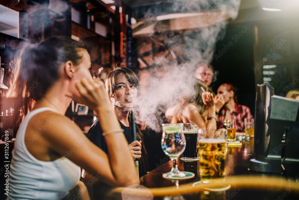 Smoke Filled Bar