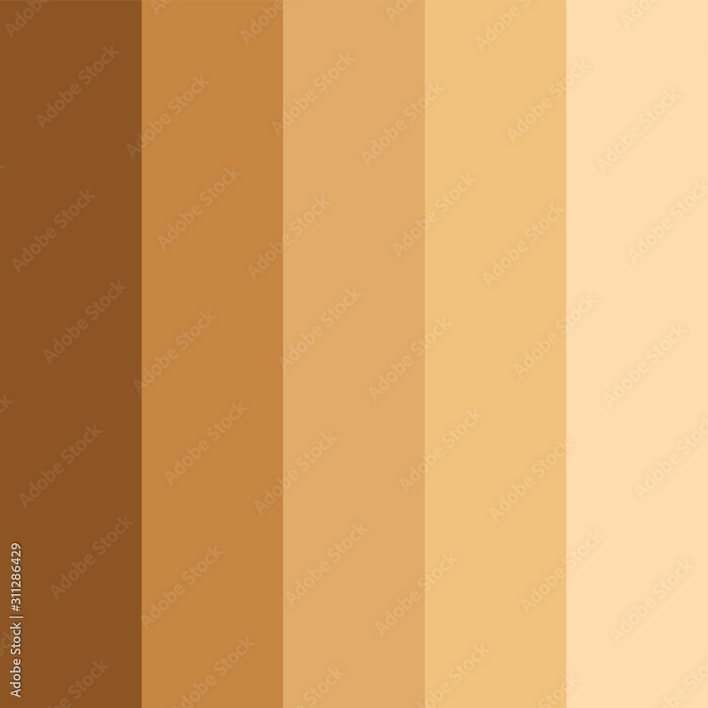 Skin Tones color palette vector Stock Vector | Adobe Stock