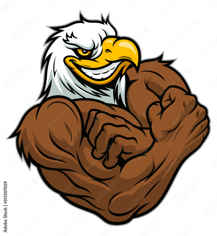 Strong eagle Stock Vector | Adobe Stock