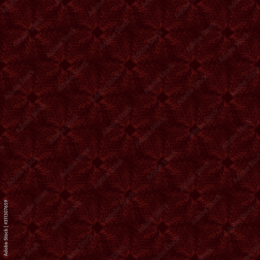 Seamless pattern. Background abstract geometric dark red, burgundy ...