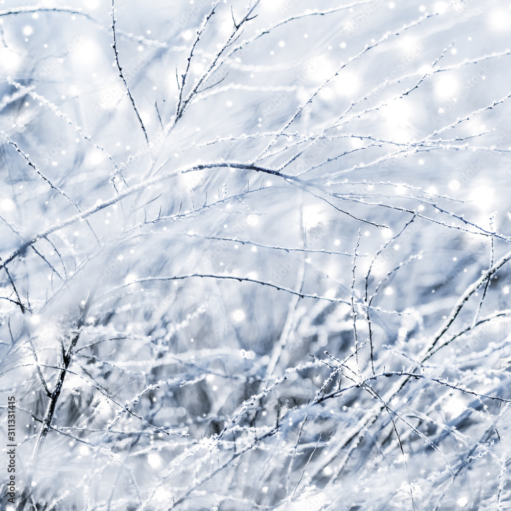 Cold Weather Forecast Background