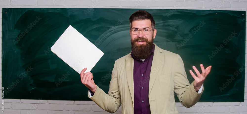 Teacher paperwork. School principal. Demanding teacher. Lecturer in ...