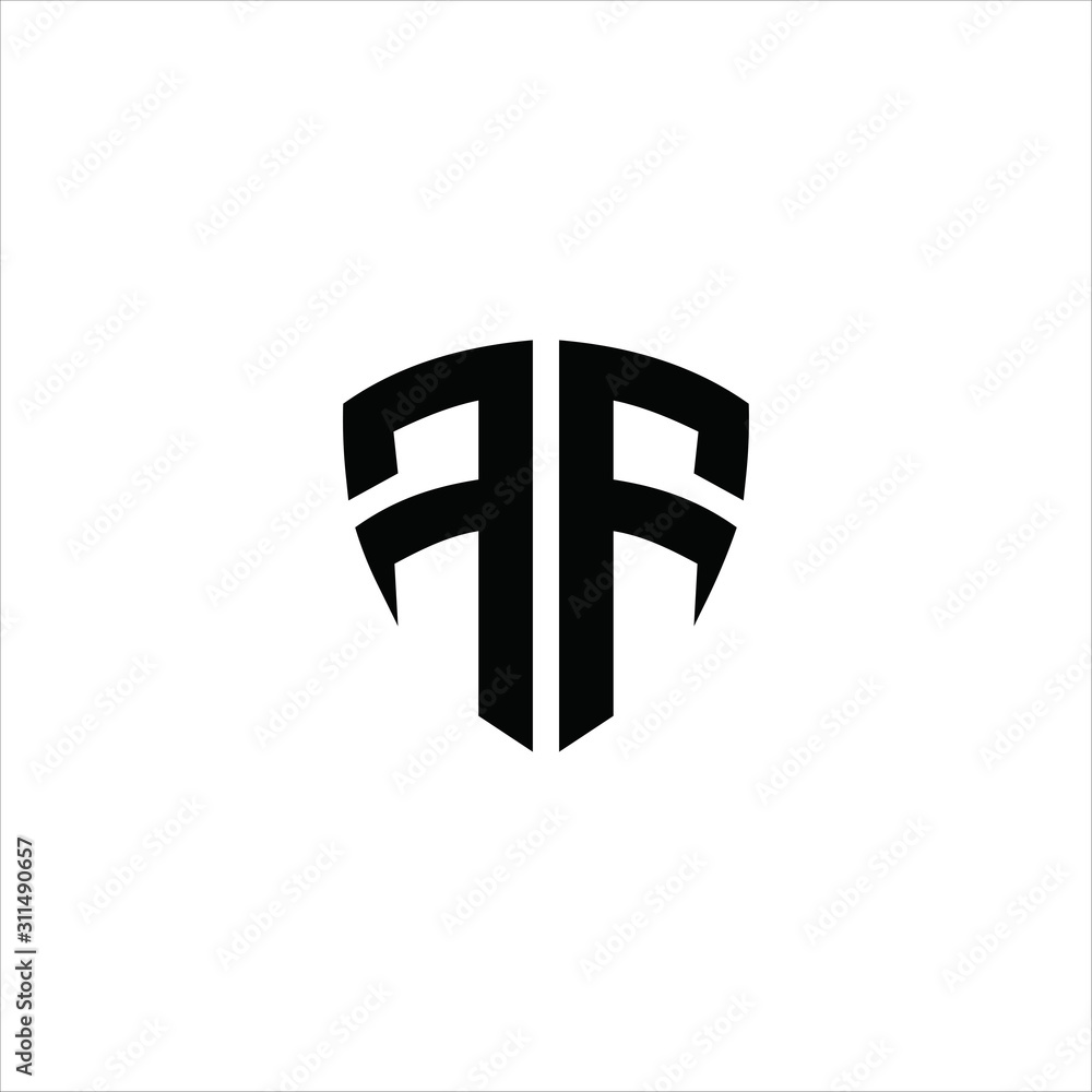 Initial letter ff logo vector designs Stock Vector | Adobe Stock