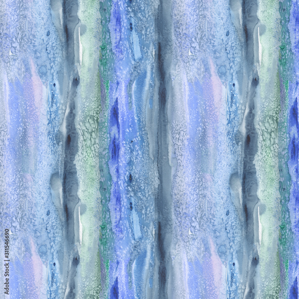 Waterfall texture.River,waves, pebbles,foam.watercolor seamless pattern ...