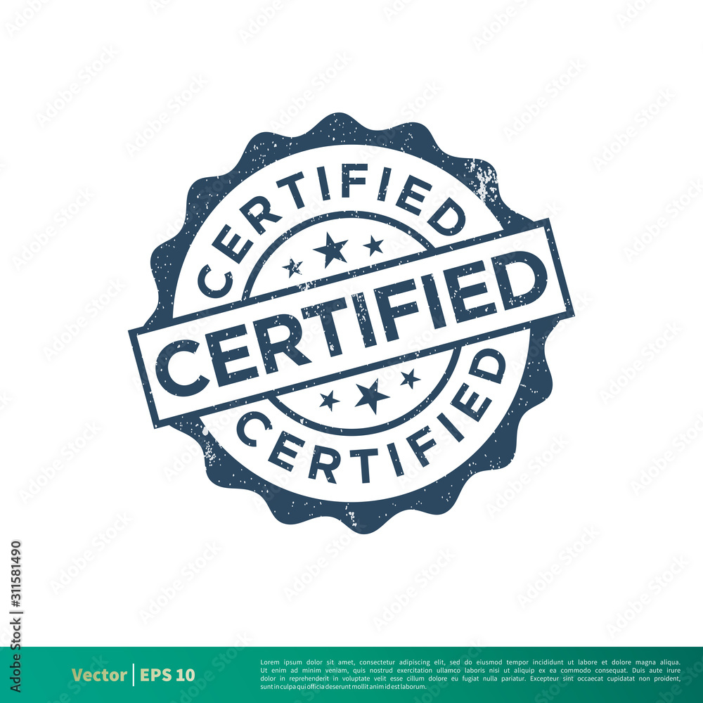 Certified Seal Vector