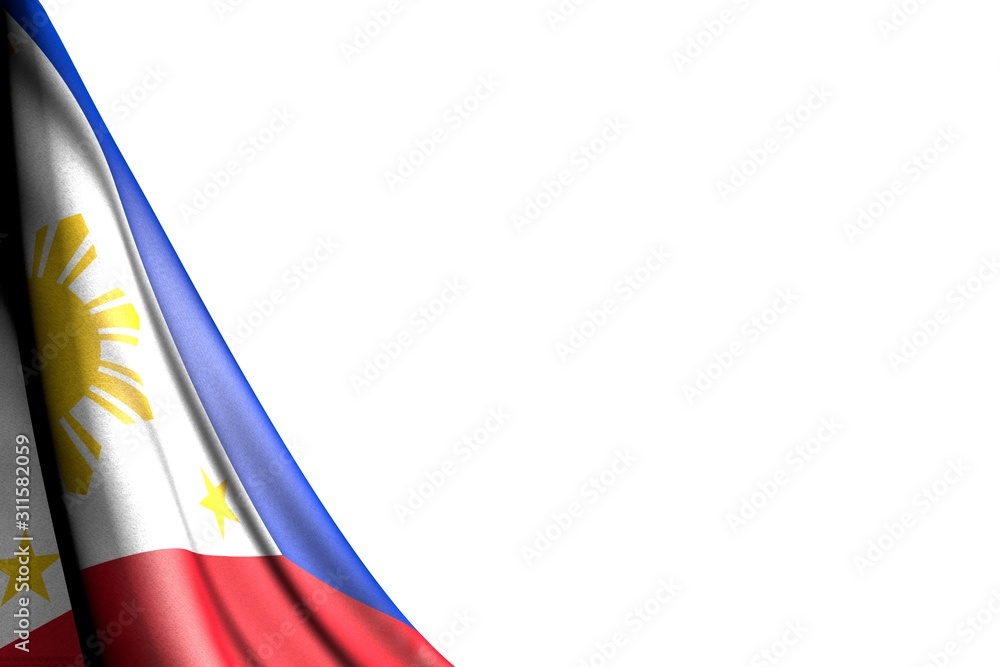Ilustração do Stock: pretty isolated image of Philippines flag hanging ...