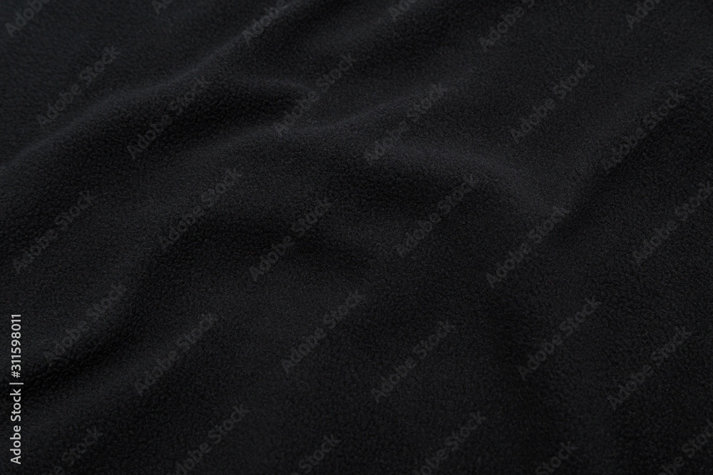 Black fabric texture, Cloth pattern background. Stock Photo | Adobe Stock
