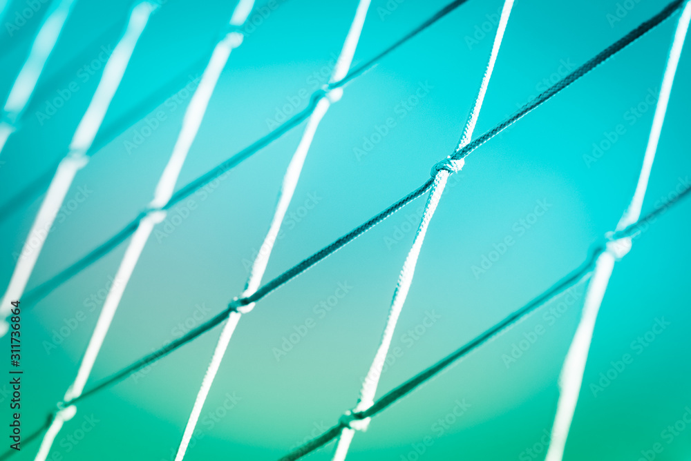 Sunny summer ball games net background - beach volleyball, tennis ...