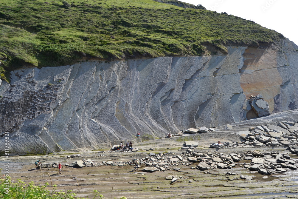 Flysch. The Flysch of Zumaia, which is one of the most important and ...