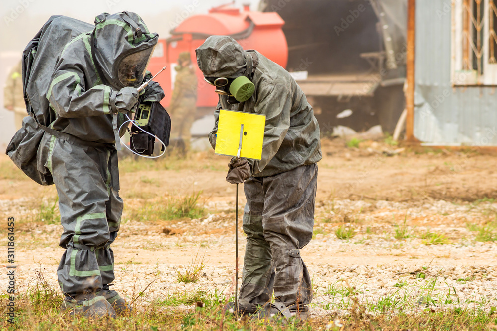 Measurement by the radiation monitoring service of the place of ...