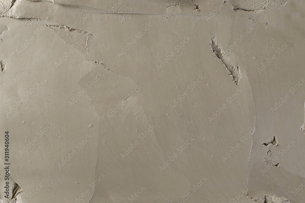 Grey modelling clay background and texture Stock Photo | Adobe Stock