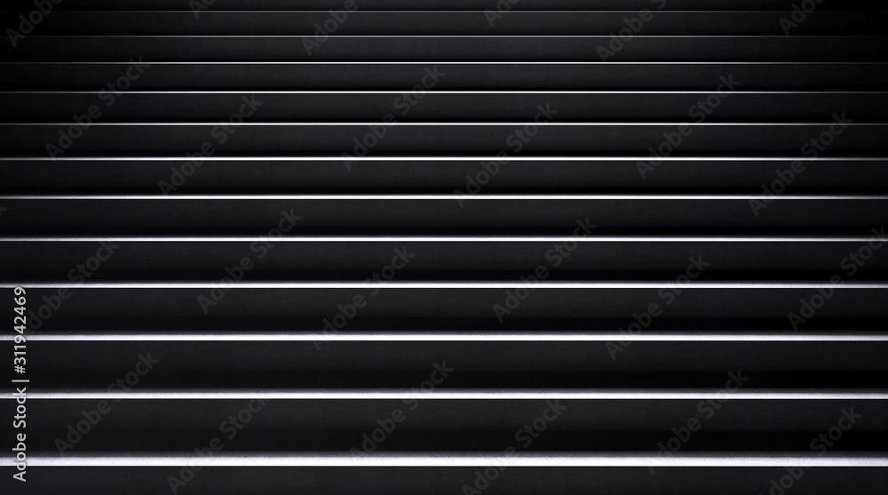 Black background. Stone stairs with abstract light. Steps in the ...