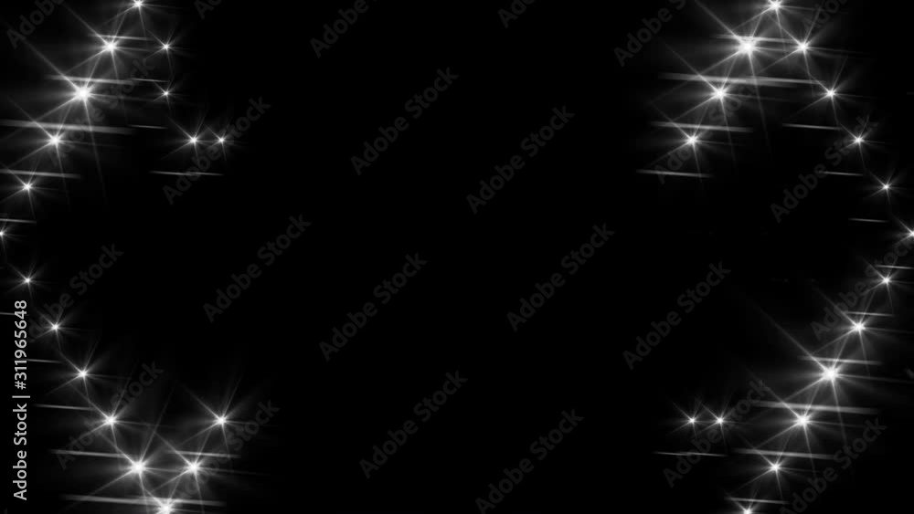 Video „Led screen pixel light flashing with spotlights, shines, lights ...