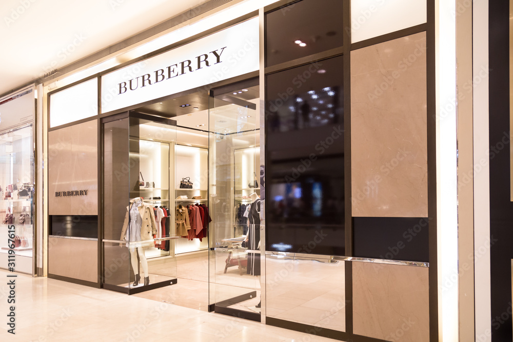 Burberry, famous British brand founded in 1856 with its store in Kuala ...