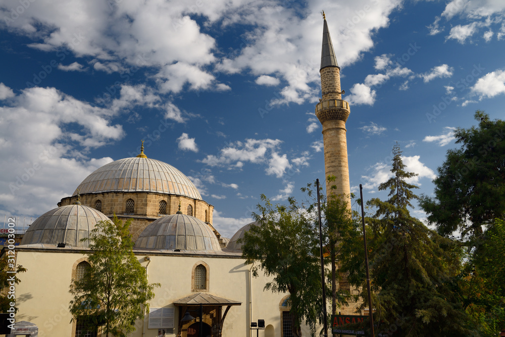 Tekeli Mehmet Pasa Mosque in the old Castle Gate area of Antalya Turkey ...