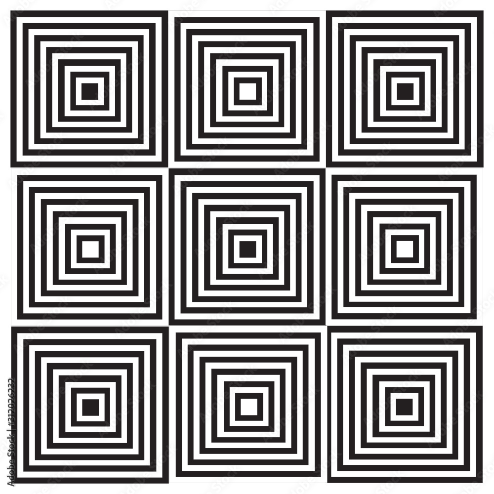 Optical Illusions Square
