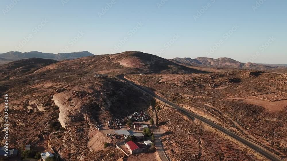 4K high quality sunny morning aerial panorama footage of spectacular ...