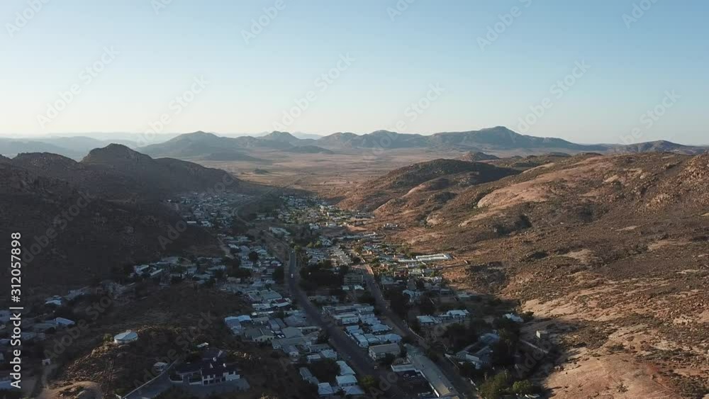 4K high quality sunny morning aerial panorama footage of spectacular ...