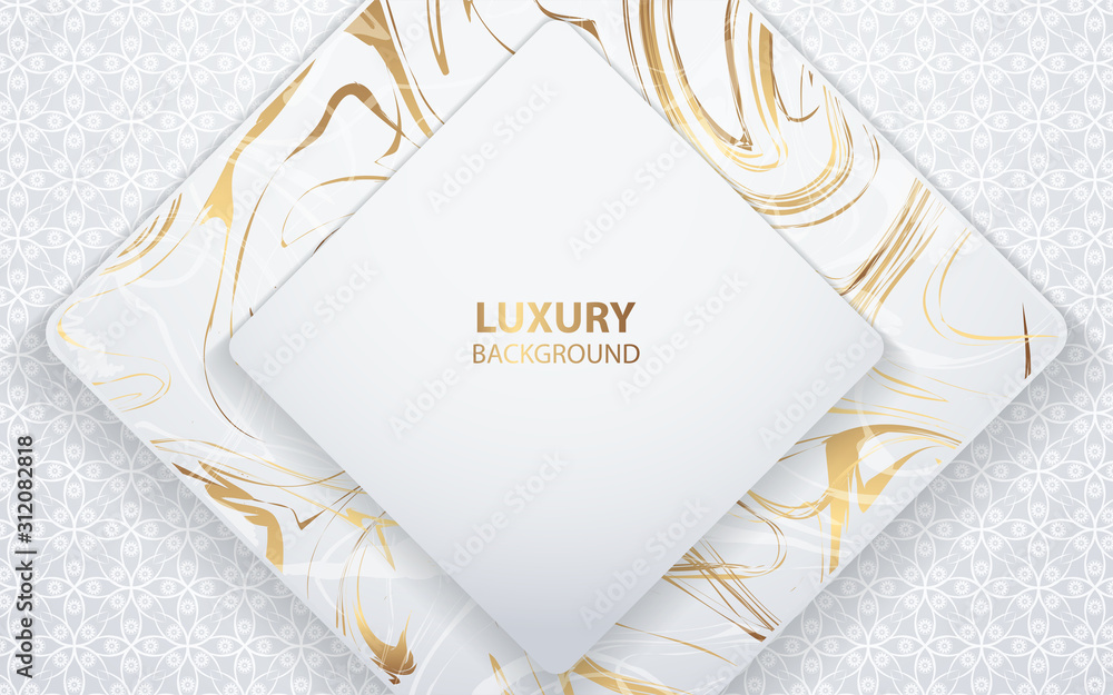 Modern abstract light silver background vector. Elegant shape design ...