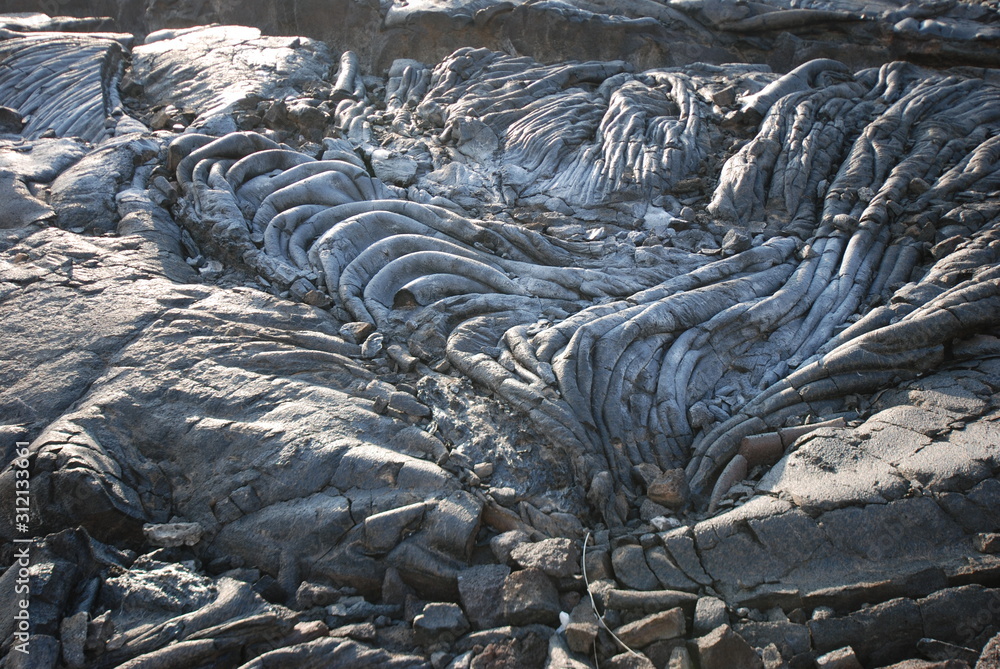 Cooled Lava Flow