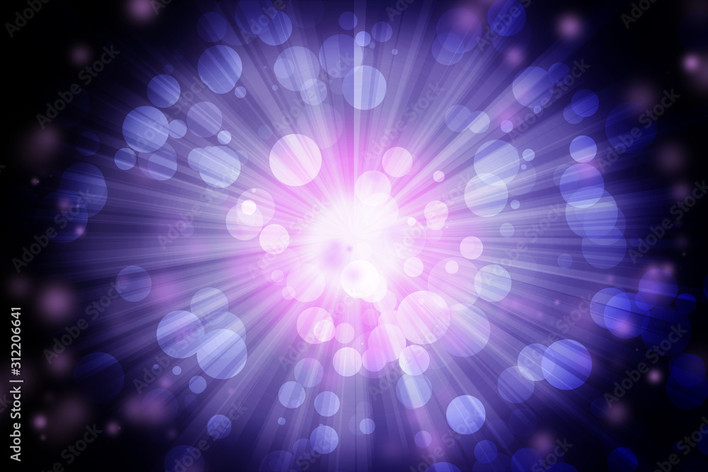 Fondo de estallido y destello morado. ilustración de Stock | Adobe Stock