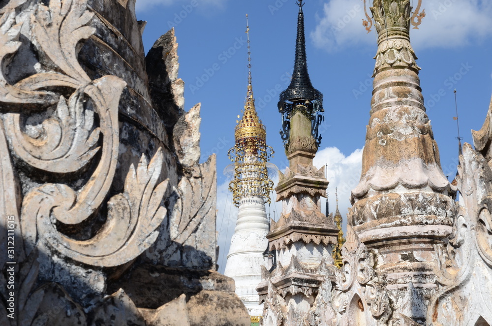 Mwe Taw Kakku Pagodas Complex, Myanmar Stock Photo | Adobe Stock Mwe Taw Kakku Pagodas Complex, Myanmar Stock Photo | Adobe Stock