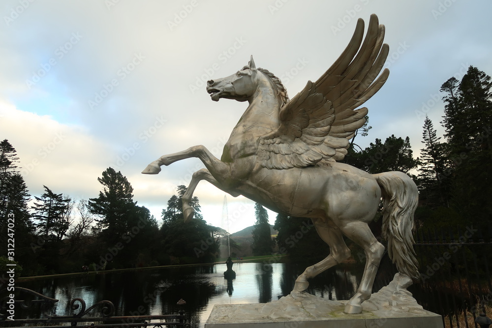 Pegasus Greek Mythology Statue