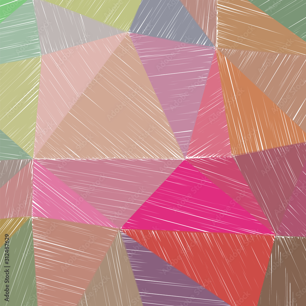 Hand-drawn pencil background. Marker hatching background. Alive pencil ...