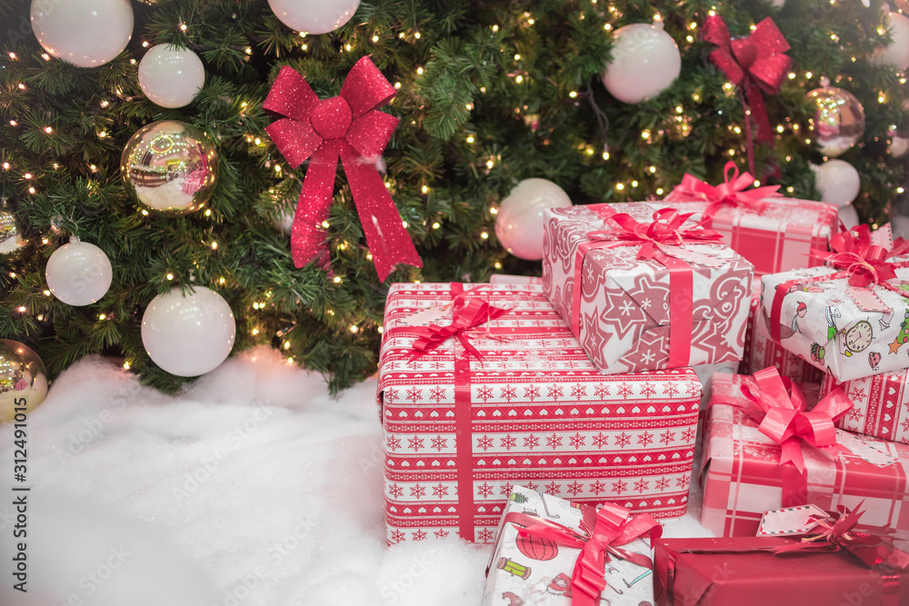 Christmas Presents Under Tree