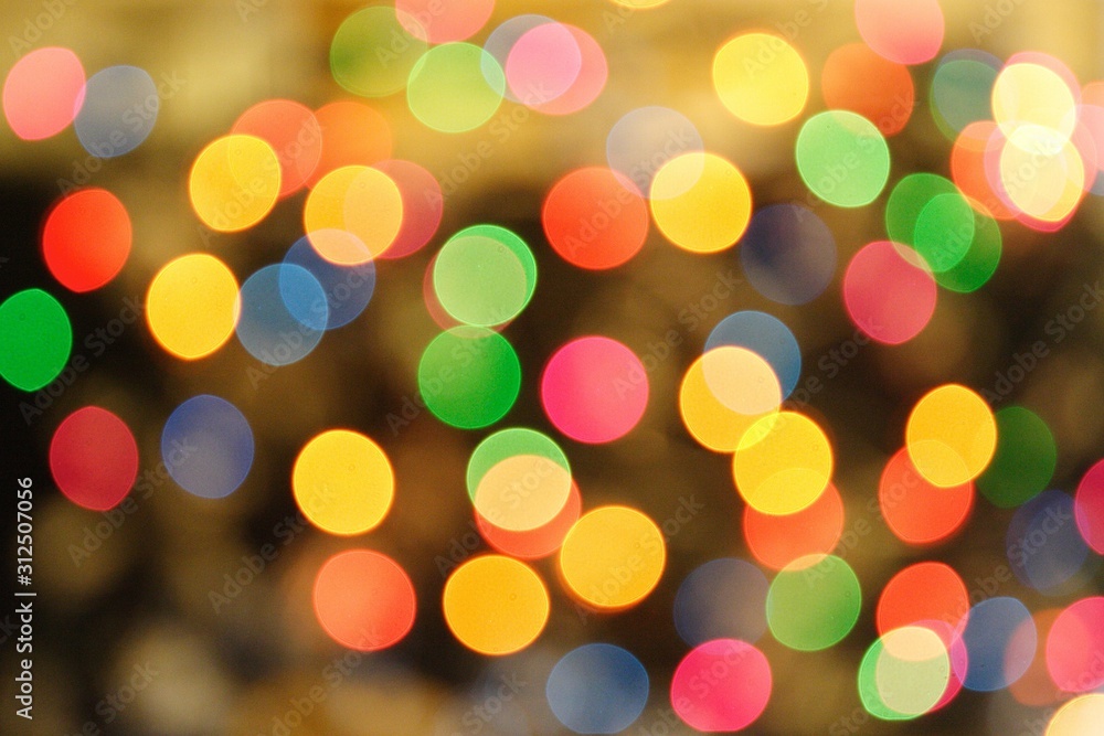 Colorlfull lights background - blured Stock Photo | Adobe Stock
