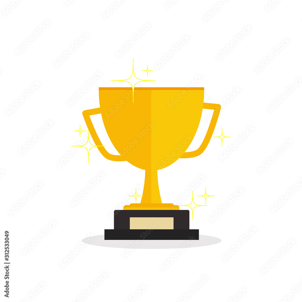 First prize gold trophy icon,prize gold trophy, winner, first prize ...