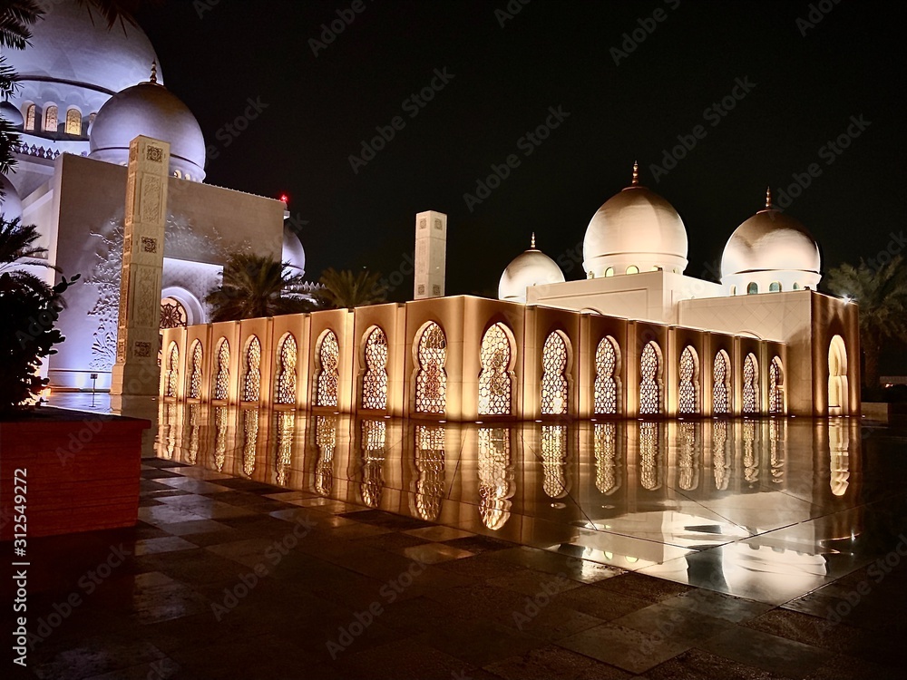 The Father of the Nation Sheikh Zayed Al Nahyan place of burial Stock ...