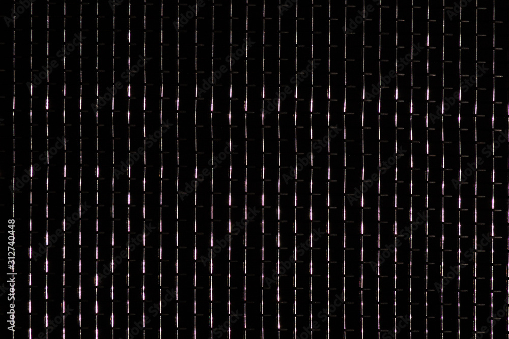 metal mesh texture,black dark background, material pattern Stock Photo ...