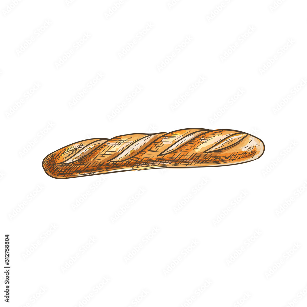 Baguette Sketch