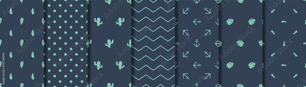 Boys pattern clothing set Male seamless pattern Men simple background ...