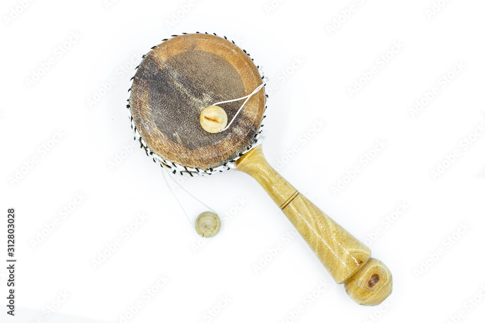 Musical drum instrument from Tunisia souvenir. Souvenirs from travel ...