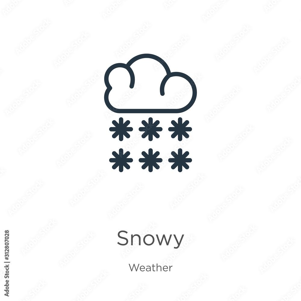 Snowy Icon