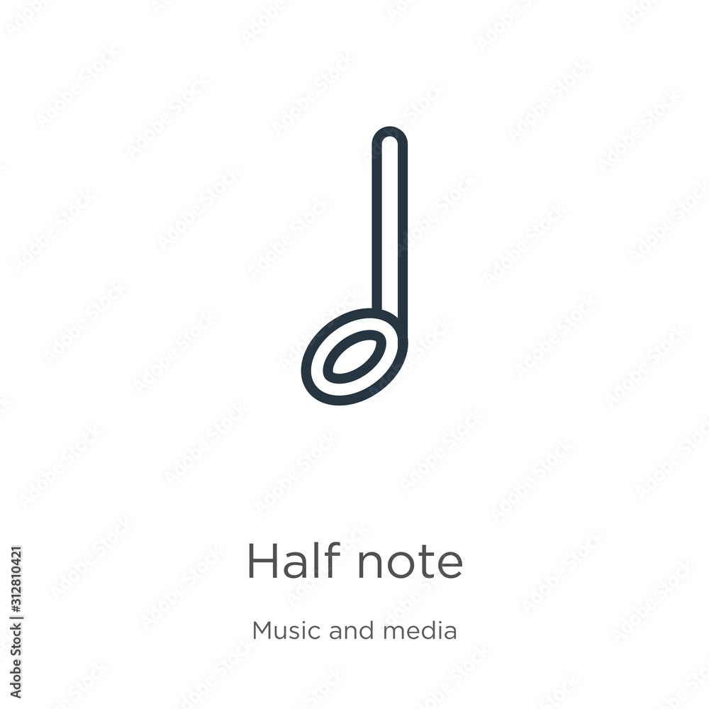 Dotted Half Note Symbol