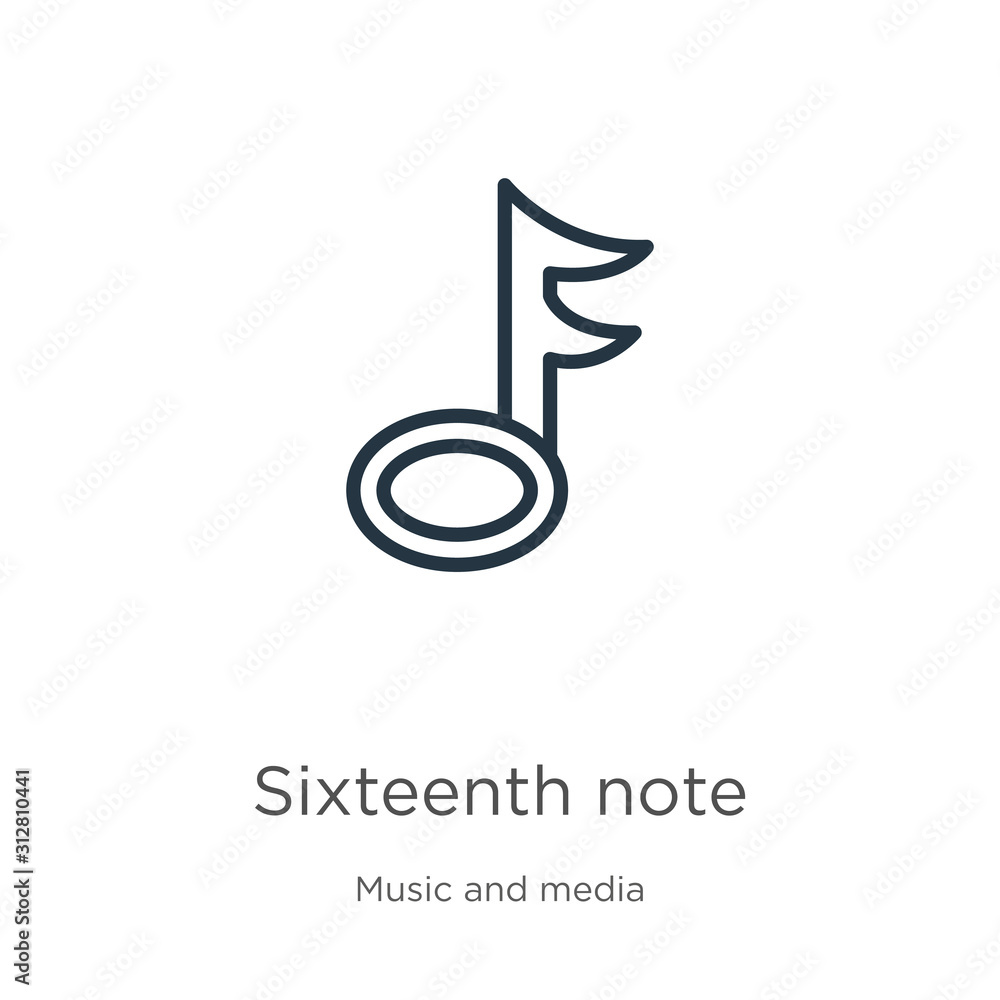 Sixteenth Note Outline
