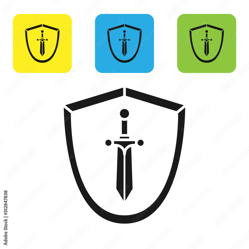 Medieval Shield Icon