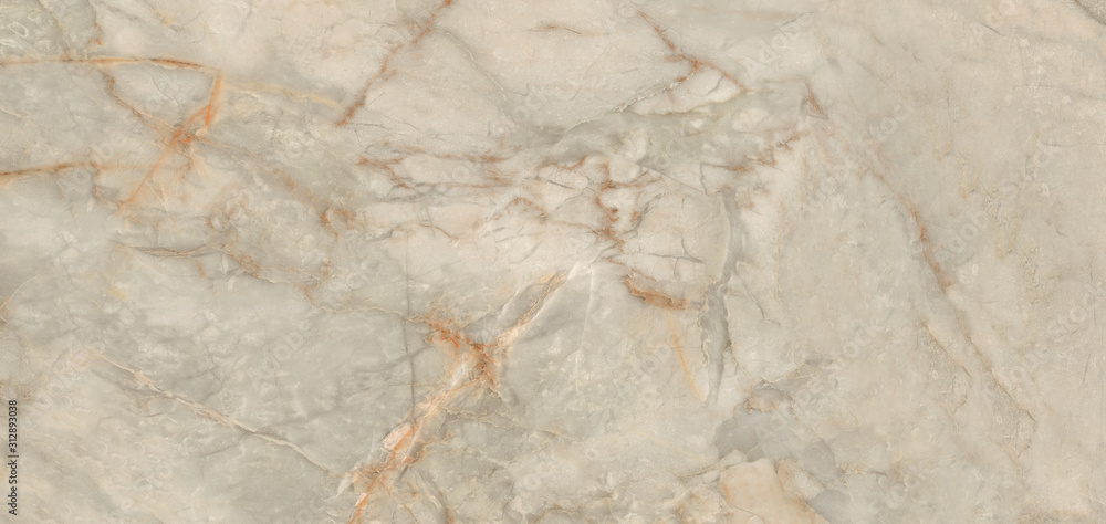 Beige Agate Marble Texture With Brown Veins. Polished Marble Quartz ...