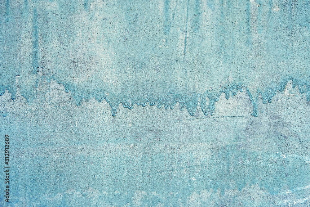 Blue Painted Wall Texture