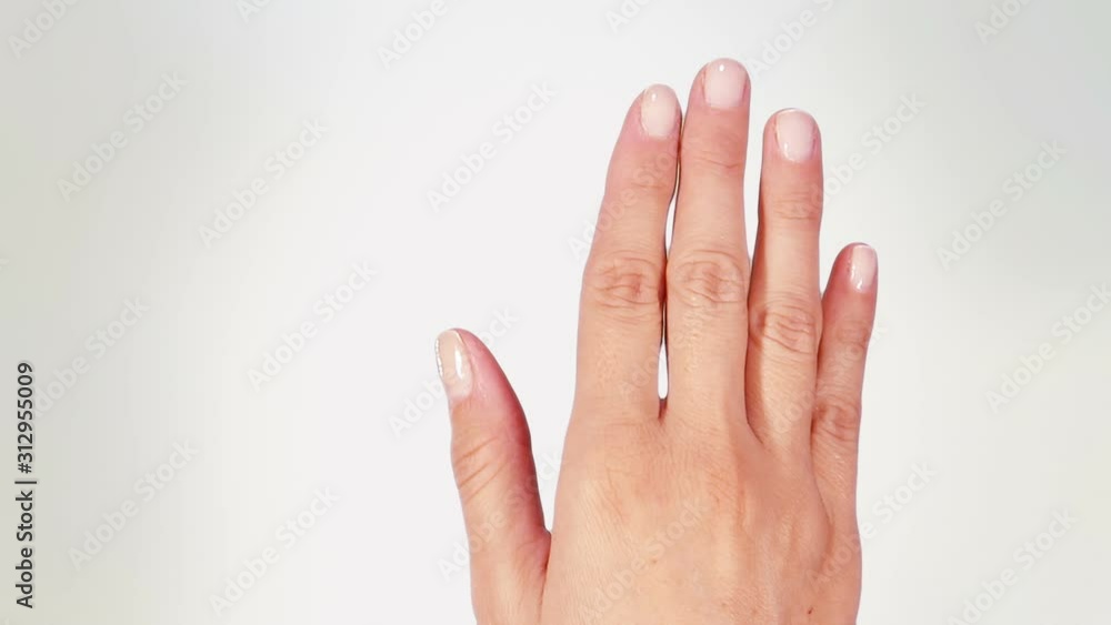 Set of 7 hand touchscreen gestures showing the uses of computer ...