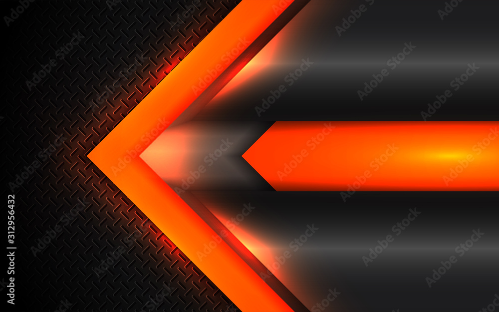 Tech Wallpaper Orange