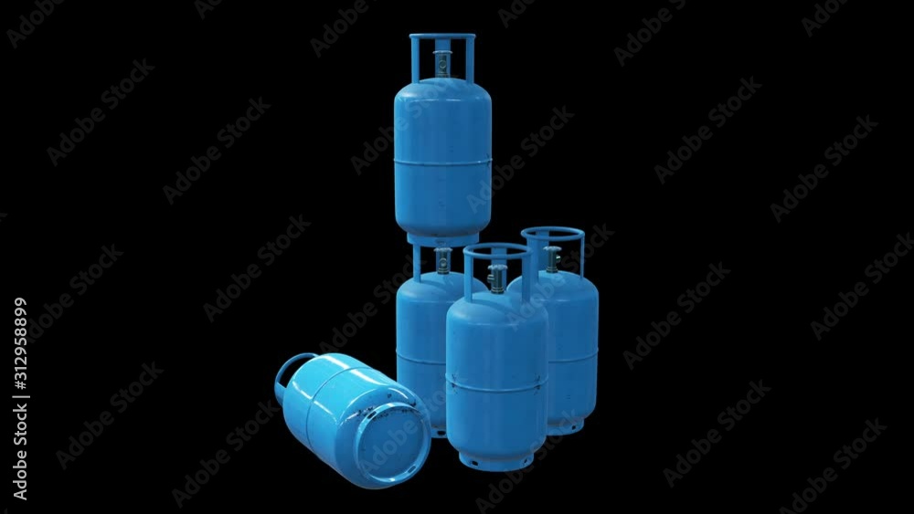 Gas cylinder lpg tank gas-bottle. Propane gas-cylinder balloon ...