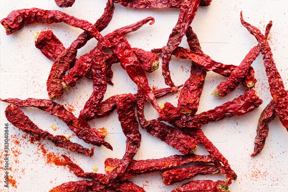 Background of Red Chilli Pepper Powder Also Know as Mirchi, Mirchi ...