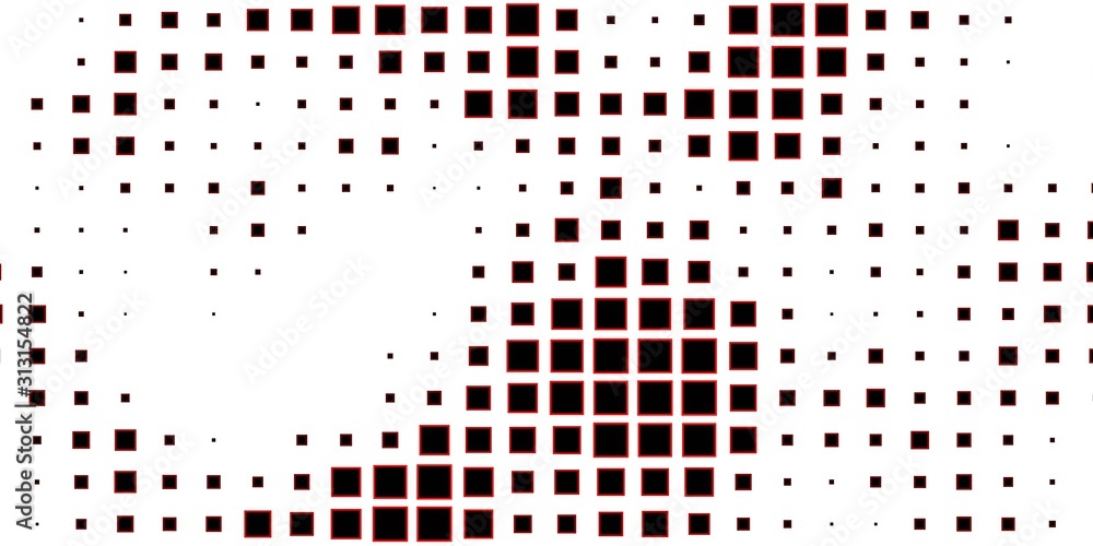 Dark Red vector template in rectangles. Illustration with a set of ...