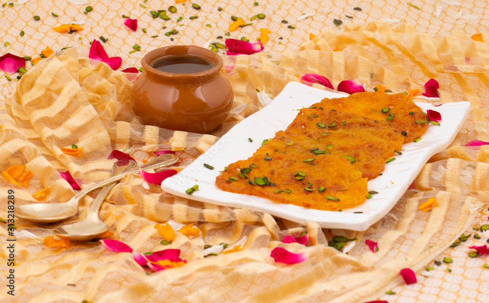 Indian Traditional Popular Sweet Food Malpua or Amalu Are Small Sweet ...